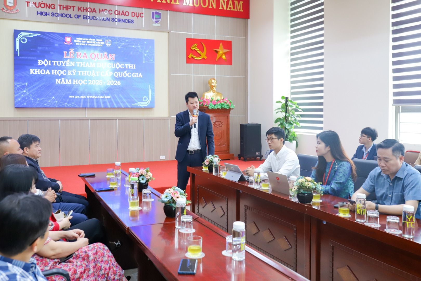 High School of Education Sciences Holds Send-off Ceremony for the ...